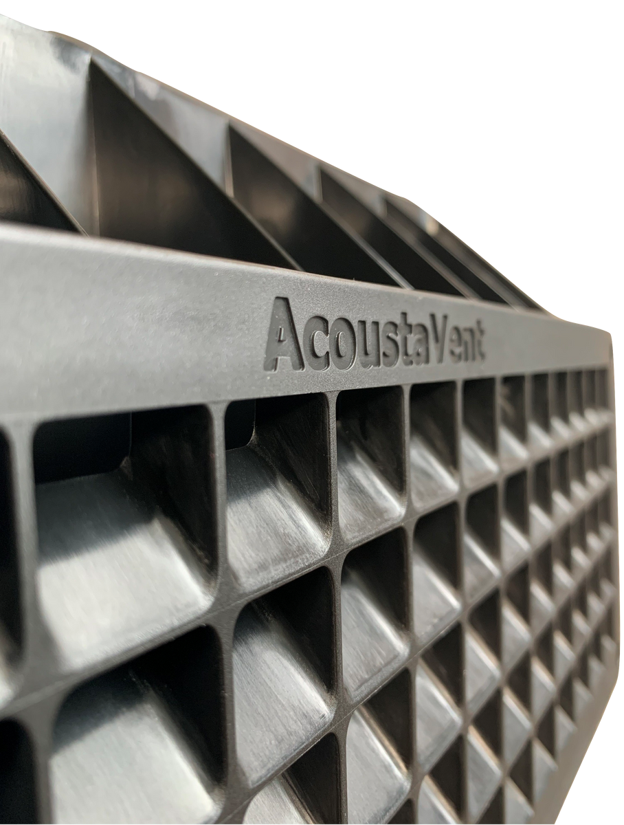 AcoustaVent - Louvered, Single Part, Air Inlet Vent